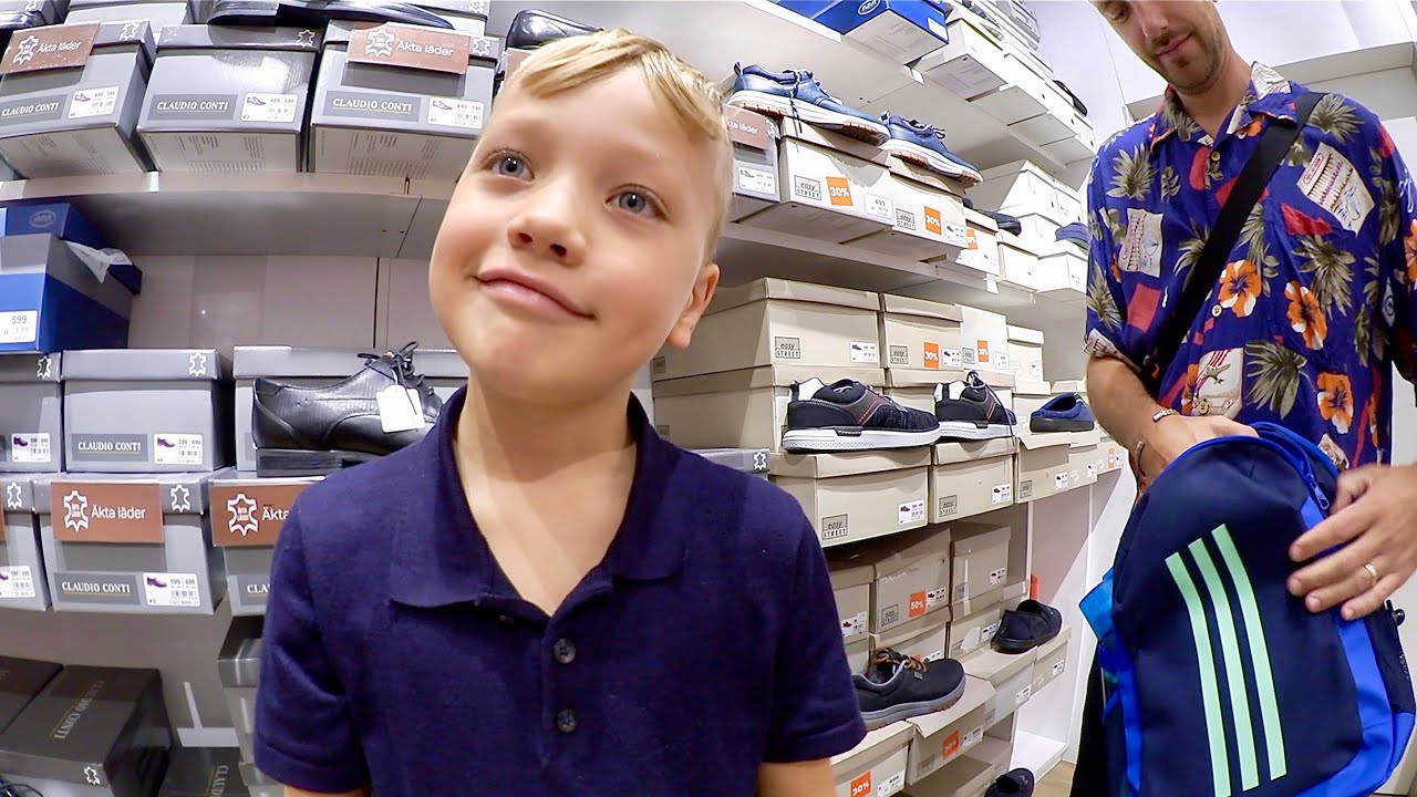 Back to school Shopping! Skolstart men var är Harry & Alma? VLOGG - YouTube