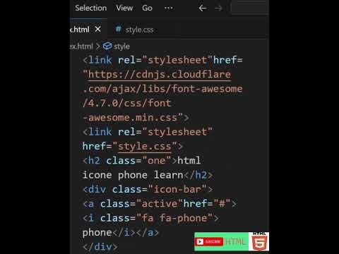 html tutorial for beginners |Complete HTML Course in Hindi | html icone phone learn #html #html5 ...