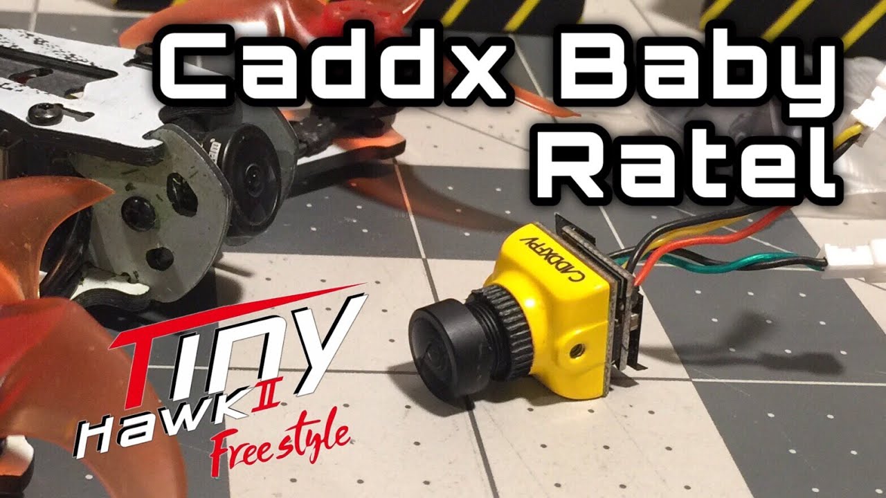 Caddx Baby Ratel Smallest Starlight Nano FPV Camera and Emax Tinyhawk 2 ...