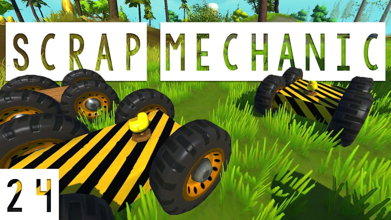 Scrap Mechanic Gameplay - #24 - Remote Control Duck Army! - Let's Play ...