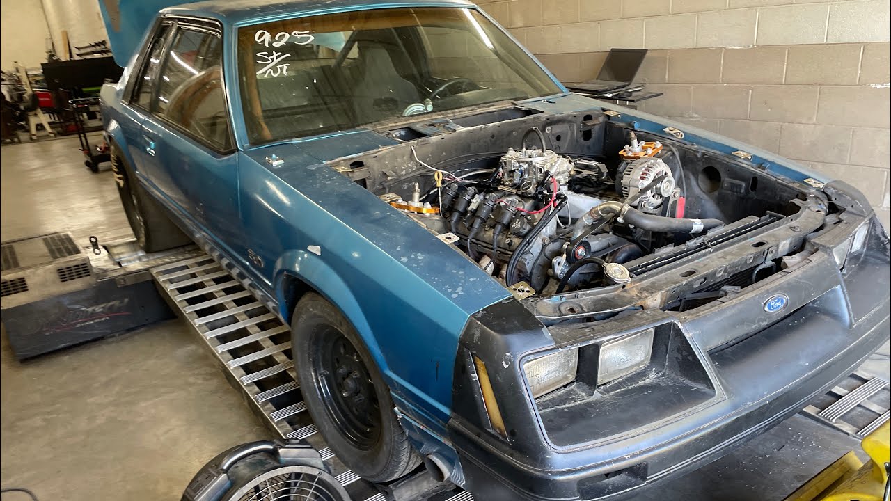 Dyno day for Vincen’s lq9 nitrous 6.0 foxbody - YouTube