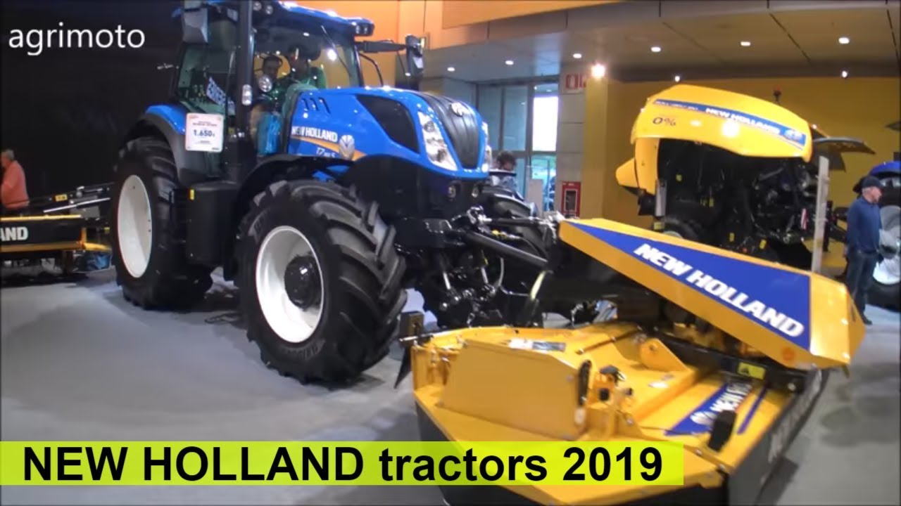 The NEW HOLLAND 2019 tractors (Show Room Italy) - YouTube