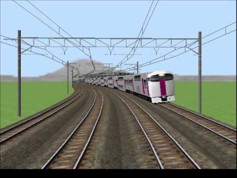Railsim2 複々線 - YouTube