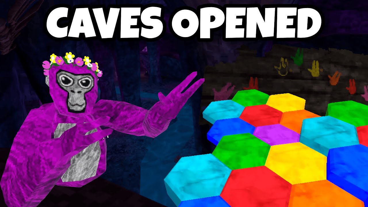 GORILLA TAG CAVES UPDATE IS FINALLY HERE - YouTube