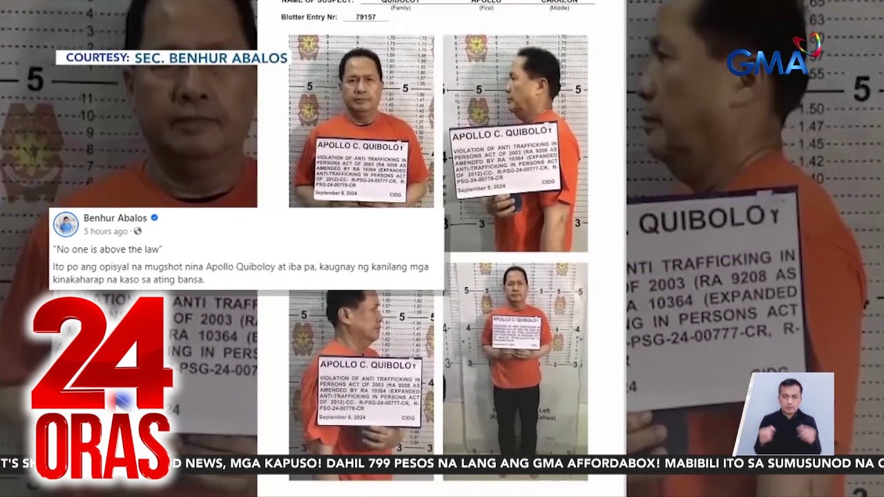 ‘Di blurred na mugshot ni Quiboloy at iba pa, inilabas; PNP - Nag-blur ...