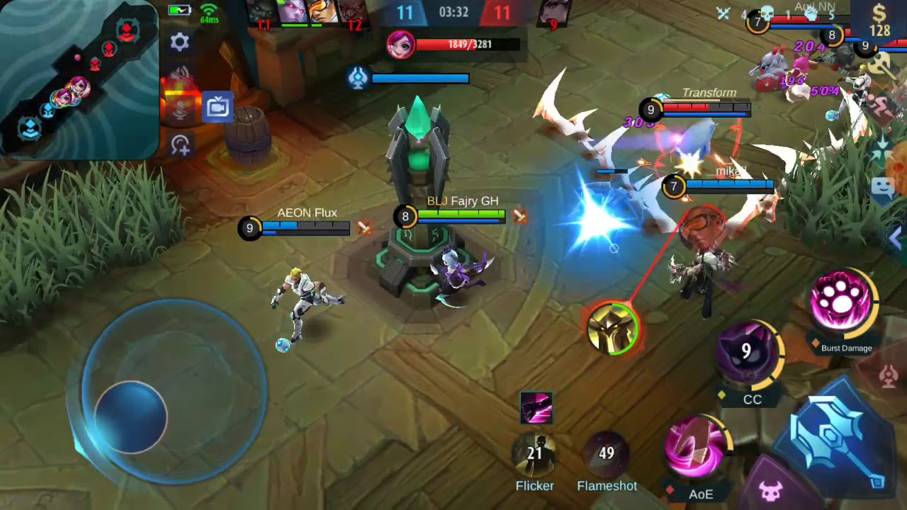 Nana Vs Nana di Brawl ! setelah hampir kalah pada akhirnya di Comeback ...