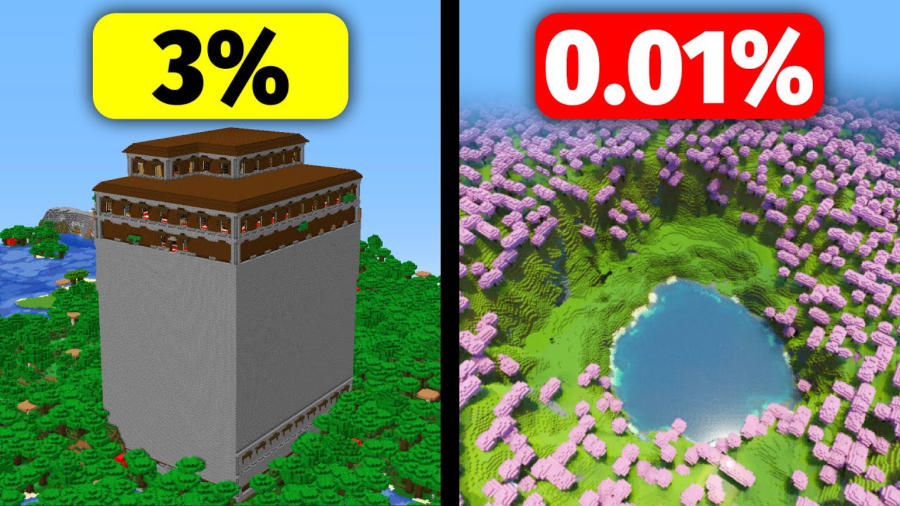 A Seed mais RARA do Minecraft 1.20 - YouTube