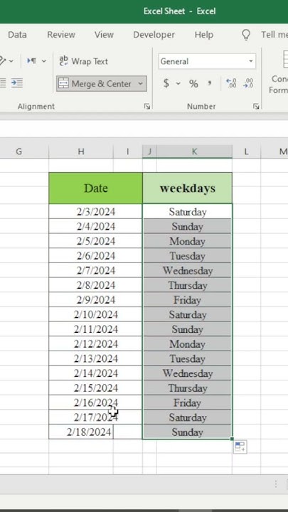 Weekdays Tricks In Excel Smartsheet Smartexcel Exceltricks Exceltips Exceltech