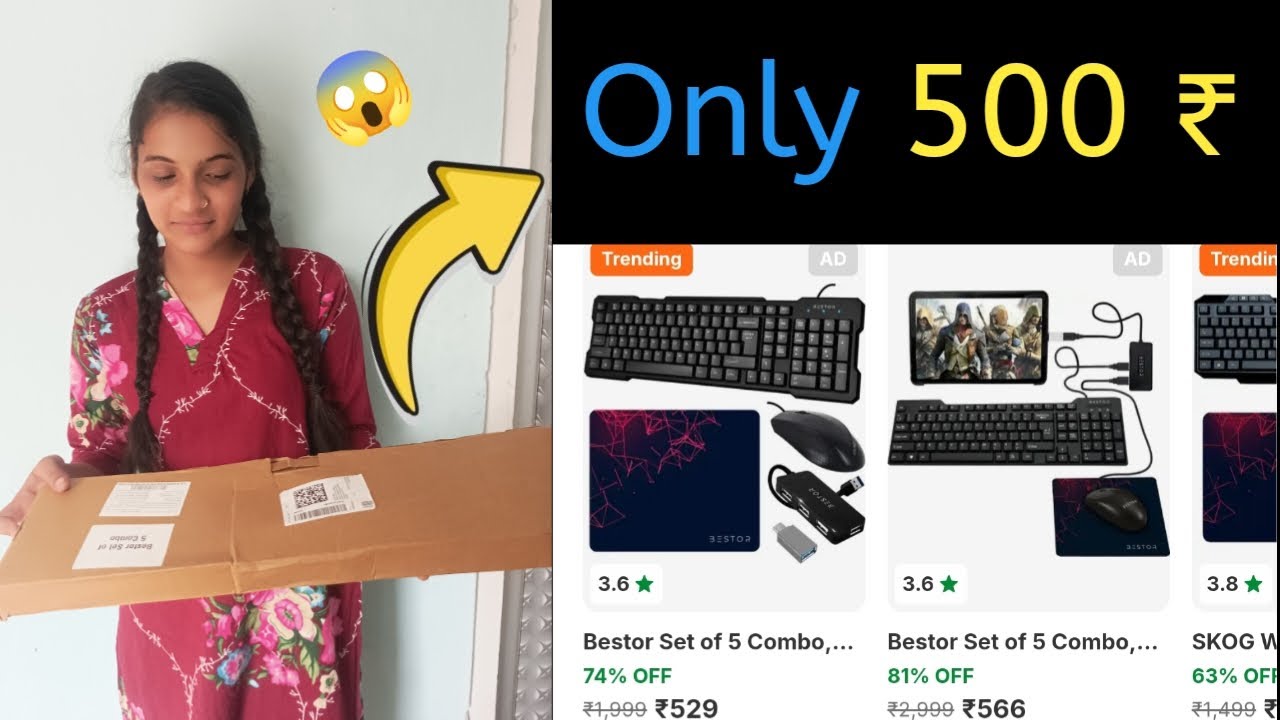 Only 500 ₹ Main Gaming Setup Buy 🥳 - YouTube