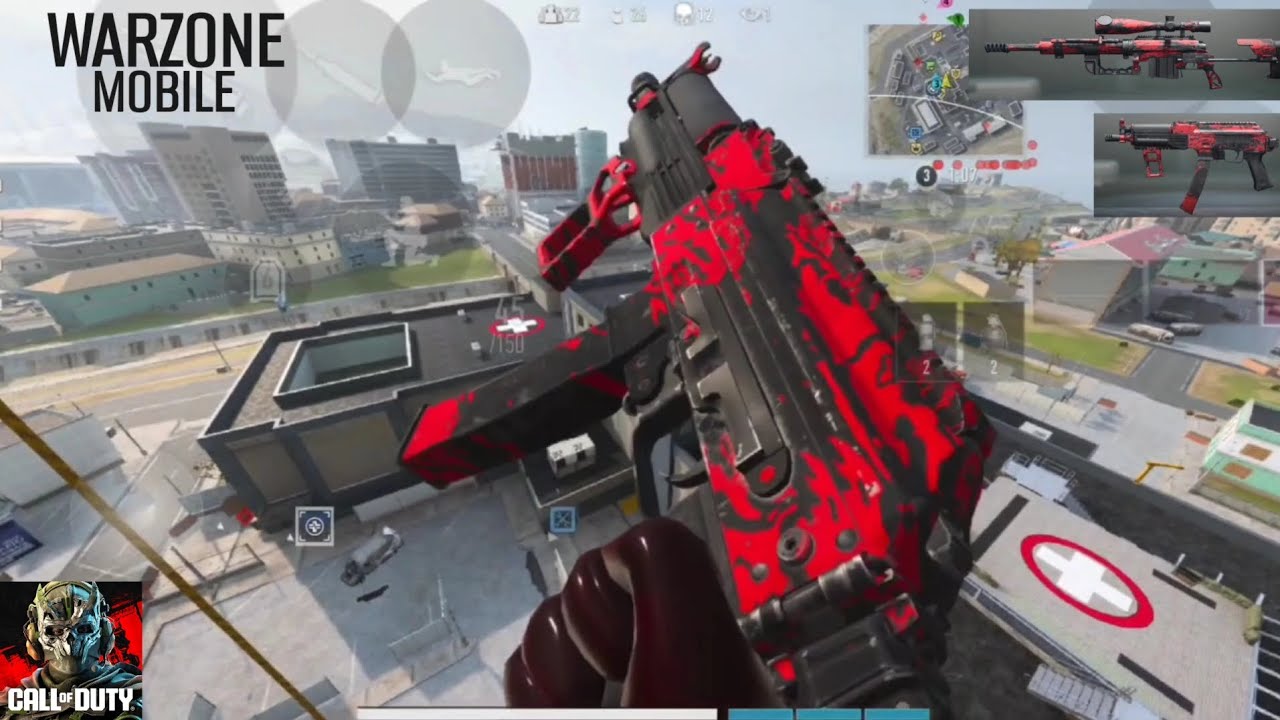 COD Warzone I think my gun isn't red enough I need to find more red ...