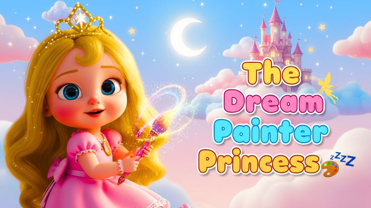 The Baby Princess and the Dream Painter Brush | Magical Bedtime Story ...