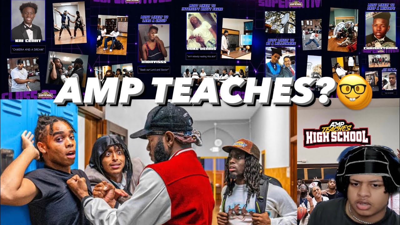 AMP TEACHES HIGH SCHOOL Reaction... The Worst Teacher's Ever - YouTube