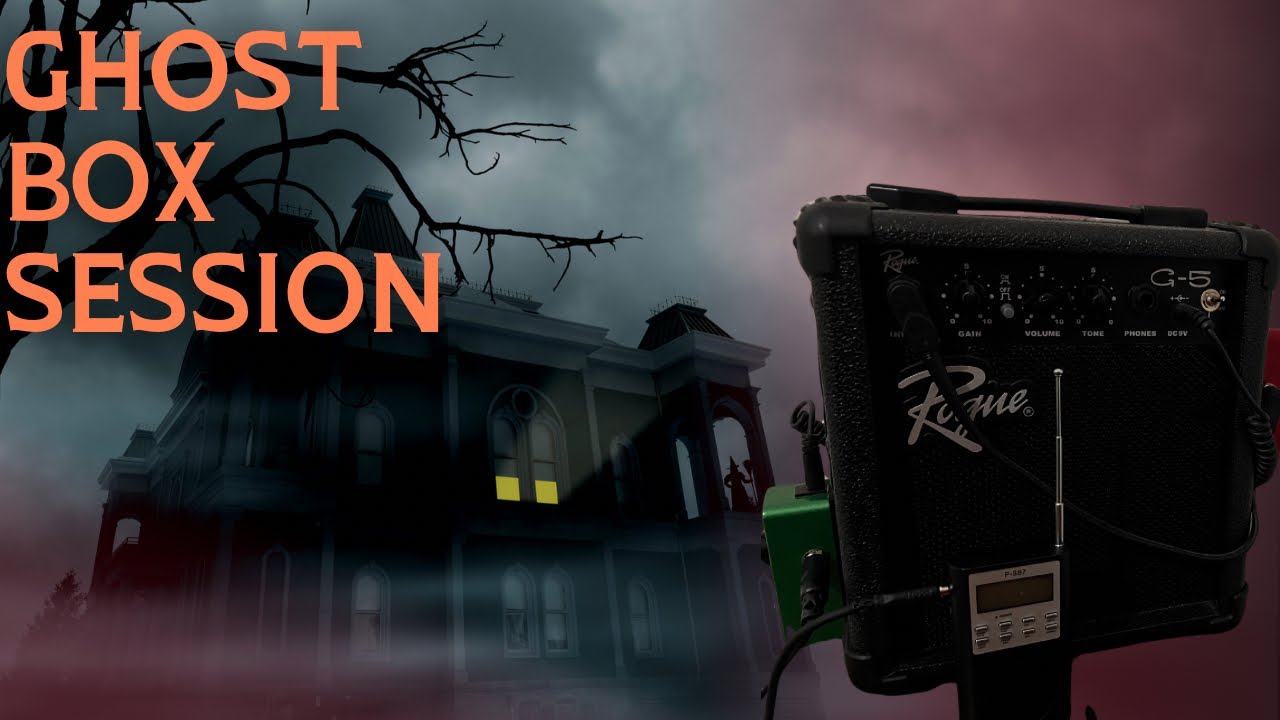Sb-7 spirit box session #paranormal #ghost #evps - YouTube