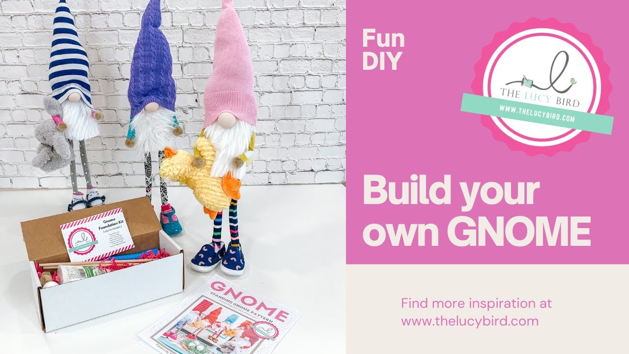 DIY Standing Gnome - YouTube