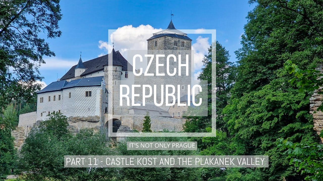 HRAD KOST - najlepszy gotycki zamek w Czechach - YouTube
