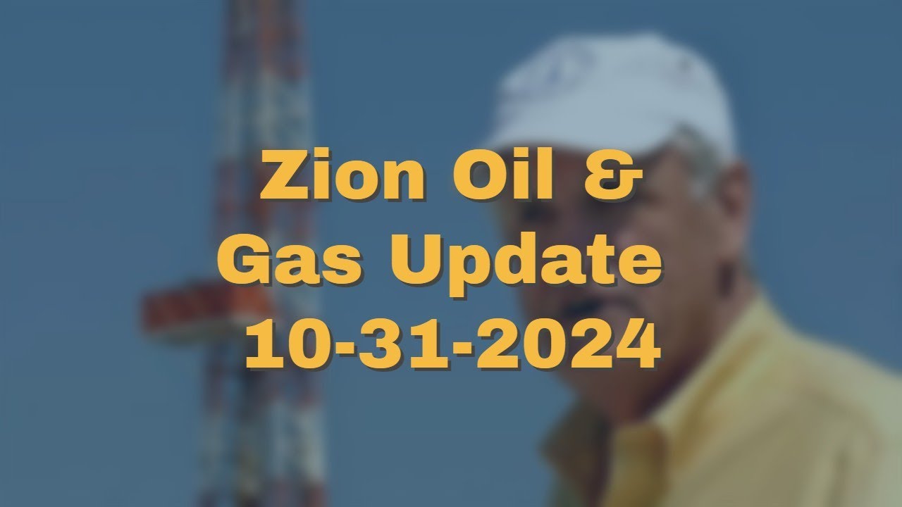 Zion Oil & Gas Update (ZNOG Stock) 10-31-2024 - Big Upside Move 😎 - YouTube