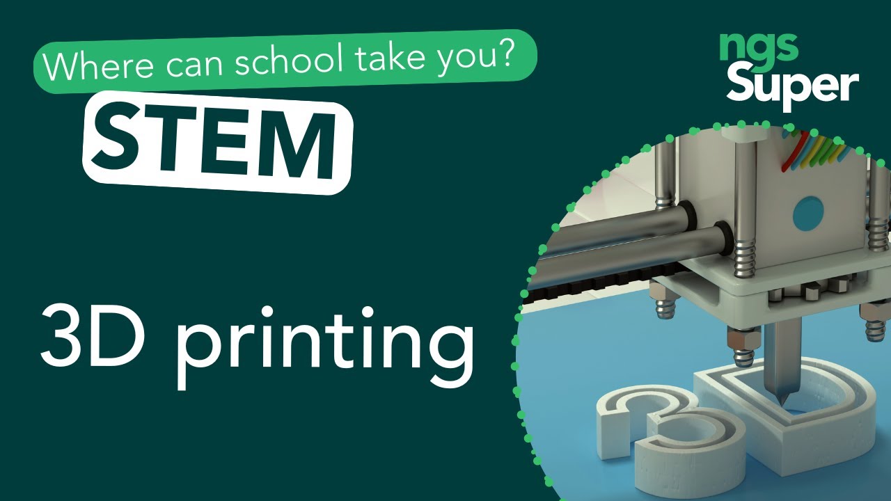 [3D Printing] Love STEM at school? Build a better world with ...