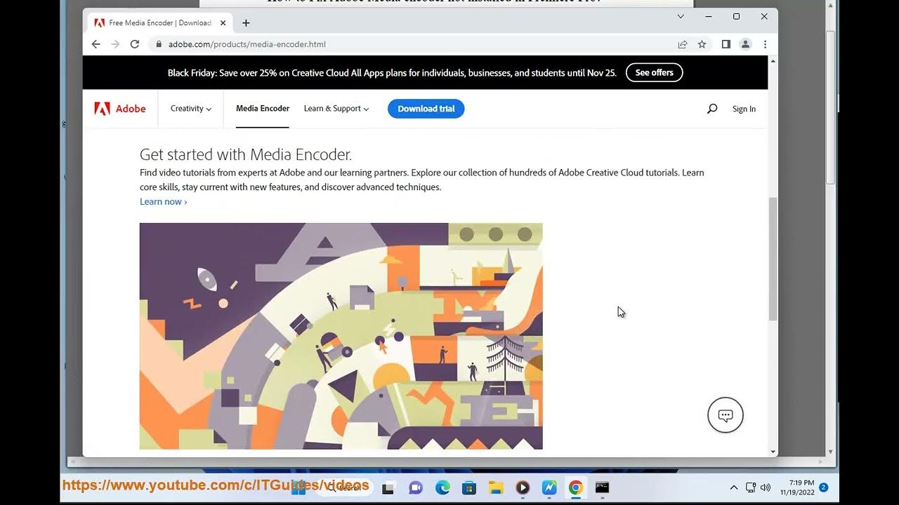 Fix Adobe Media encoder not installed in Premiere Pro - YouTube