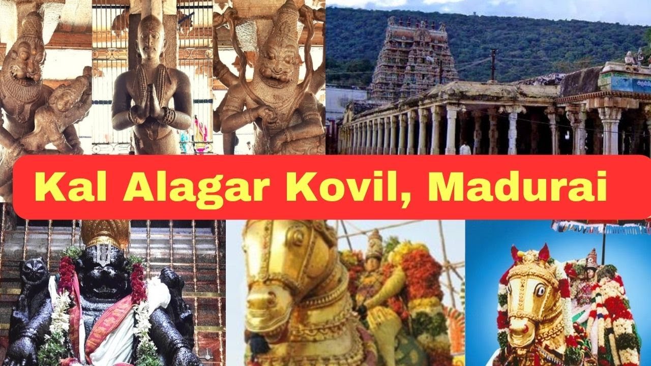 Madurai Azhagar Kovil statues | Magnificent Temple Statues | KalAzhagar ...