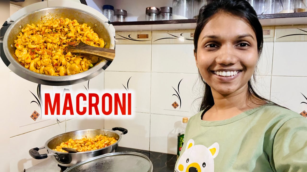 Macroni 😋 | Recipe | Cooking | Vlog #macroni #recipe #pasta #food #vlog ...