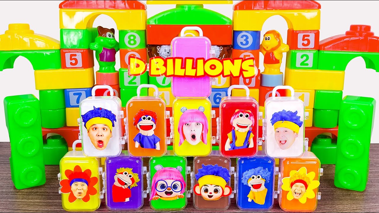 Looking For D Billions with CLAY Coloring Suitcase Coloring Shape ! D ...