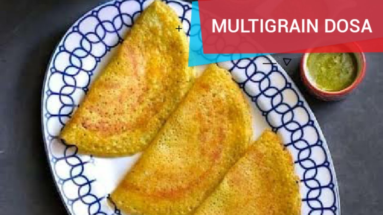 Multigrain dosa recipe. - YouTube