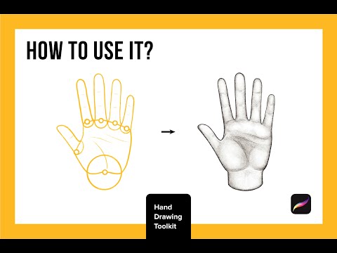 Hand Drawing Toolkit for Procreate, a Brush Add-On by Riveros ...