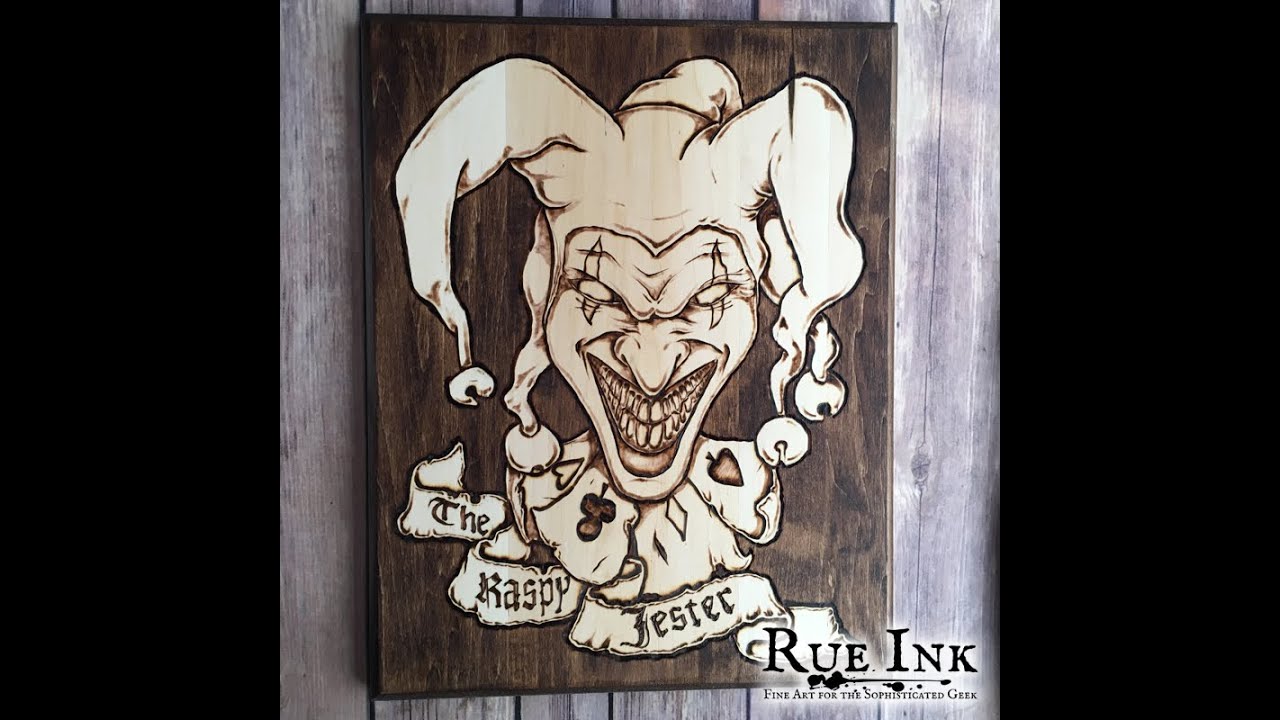 The Raspy Jester Custom Tavern Sign - YouTube