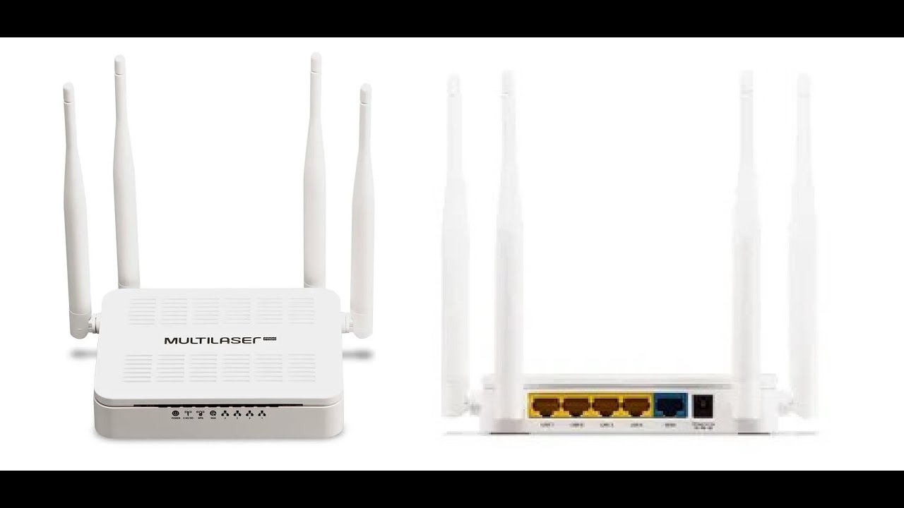 Configurar Roteador MULTILASER RE708 REPETIDOR - YouTube