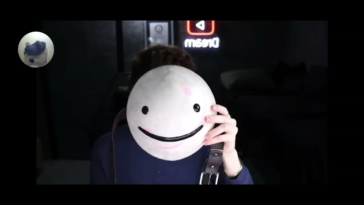 Mr puppet reacts to dream's face reveal🤣🤣 - YouTube