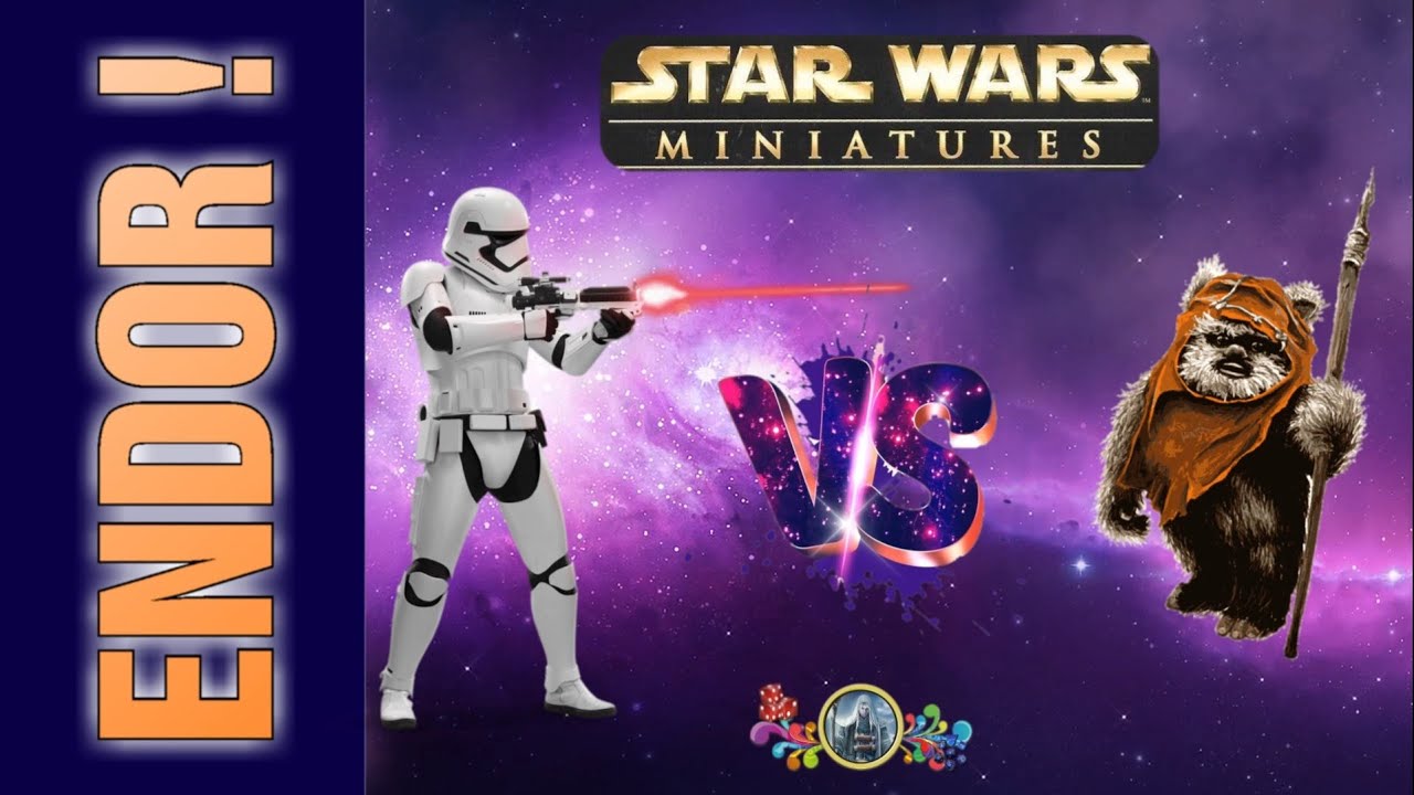 Star Wars Miniatures | 🌲 Endor For Ever ! Avec Mme Mage Elfe... - YouTube
