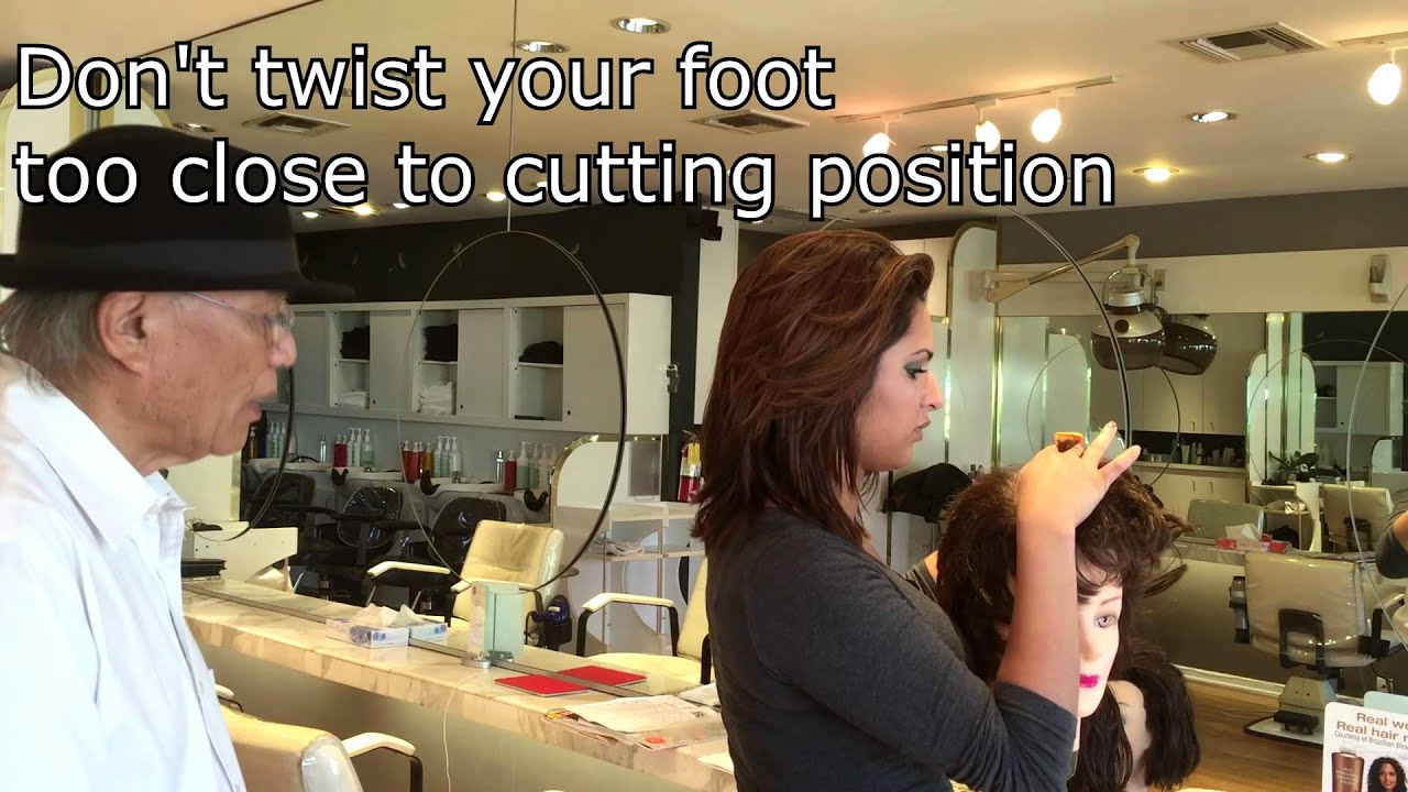Mogi Hair: Haircut How to pull the hair straight up by mogi - YouTube