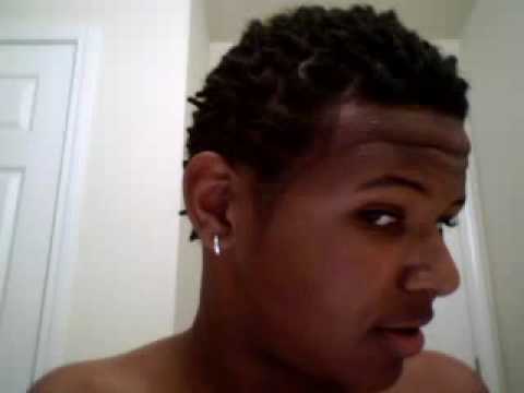 dread lock journey 2 weeks edge up! - YouTube