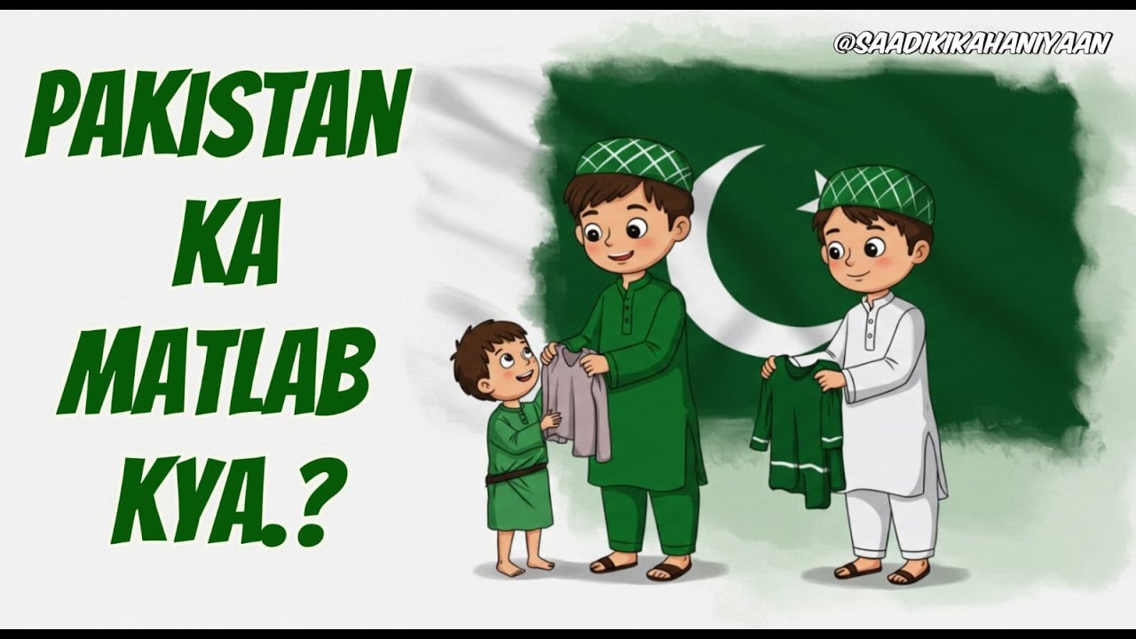 Azadi Ka Matlab? | 14 August Special | Kids Urdu Story | Jashn-e-Azadi ...