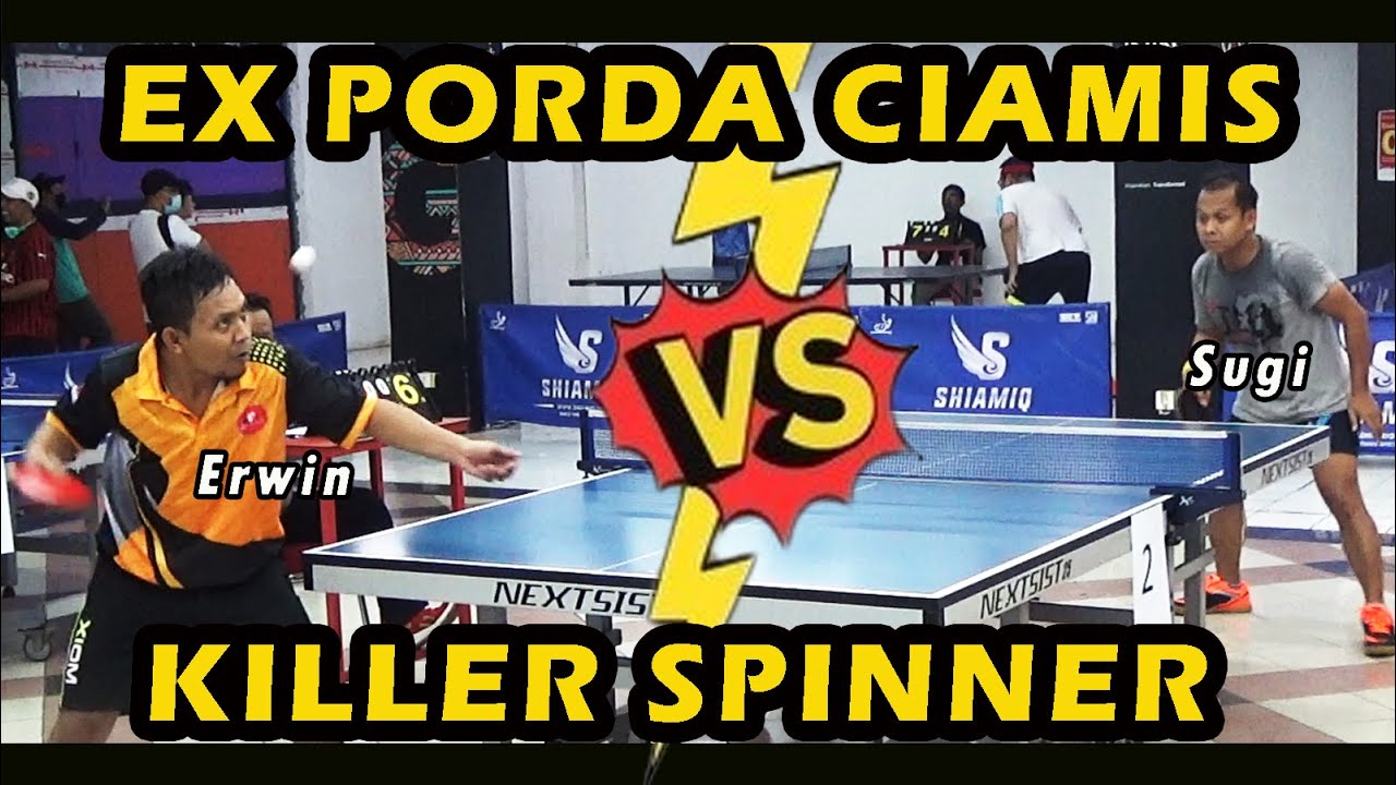 War Spin Ex Porda Ciamis🔥| Erwin 🆚 Sugi | Yuna Cup - Grand Mall Bekasi - YouTube