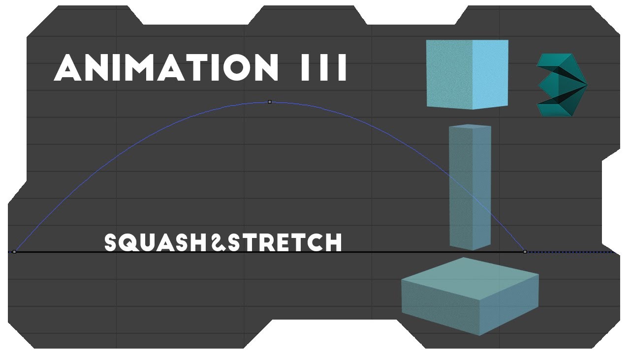 3D Animation Basic Squash and Stretch - YouTube