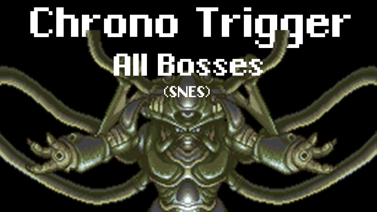 Chrono Trigger (SNES) All Bosses - YouTube