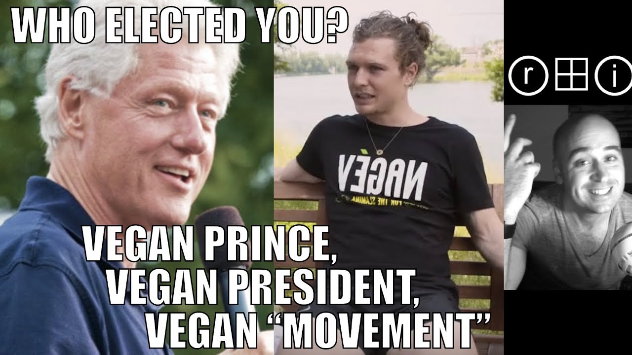 The Vegan Prince vs. the Vegan President: Tim Shieff vs. Bill Clinton ...