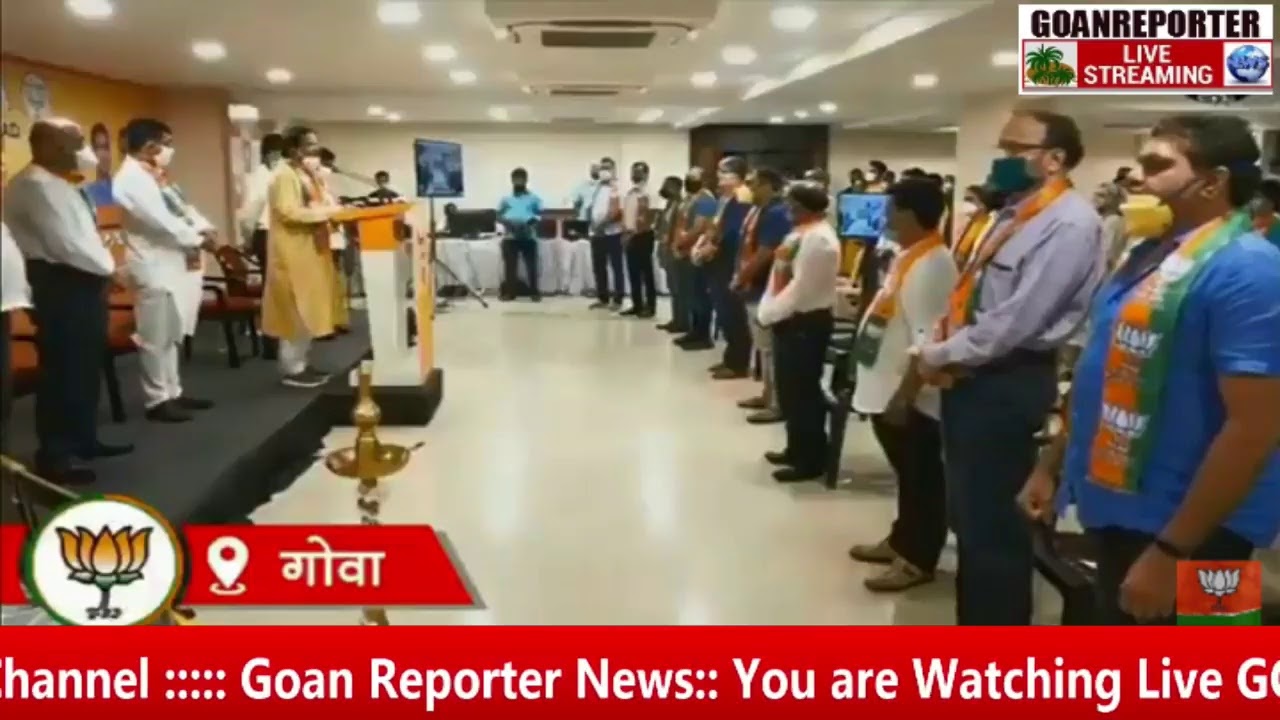Goan Reporter News:: Live GOA JAN SAMVAD RALLY organised by BJP Party ...