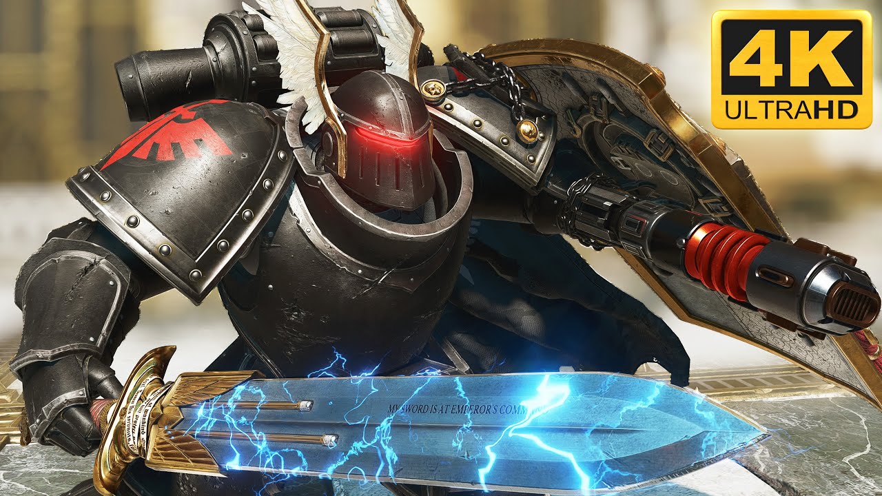 HORUS HERESY DARK ANGEL vs Heretics! - Warhammer 40k: Space Marine 2 ...
