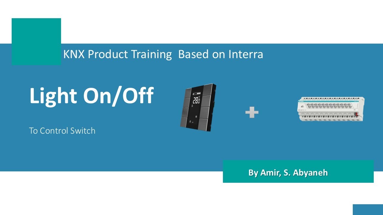 Configure KNX Keypad & Interra Combo Switch to Control Lights | ETS6 ...