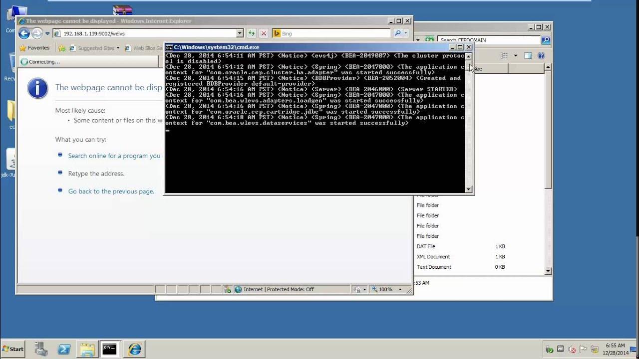 Install Oracle CEP 12c/ Install Oracle Weblogic 12c - YouTube