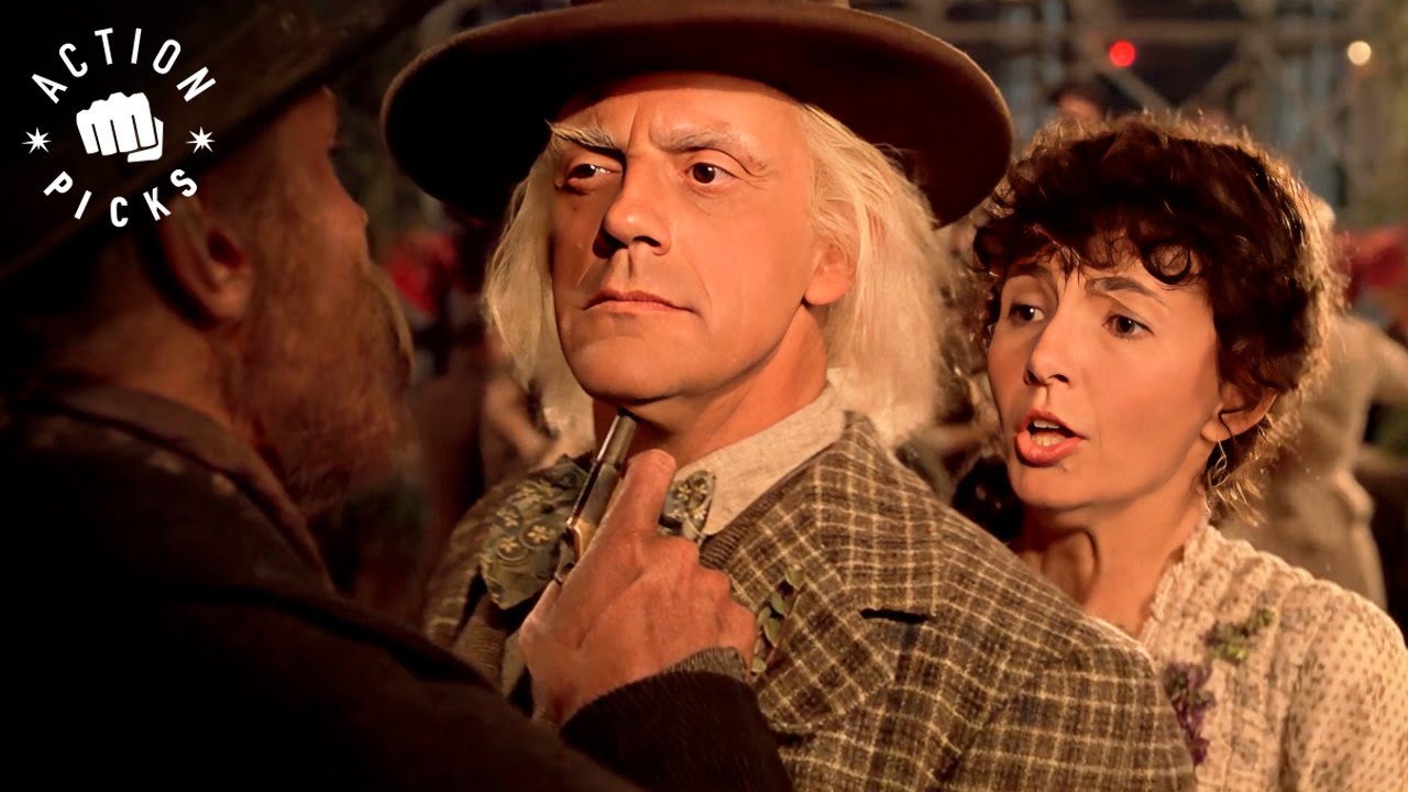 Doc Brown's Scrap At The Dance | Back to the Future Part III - YouTube