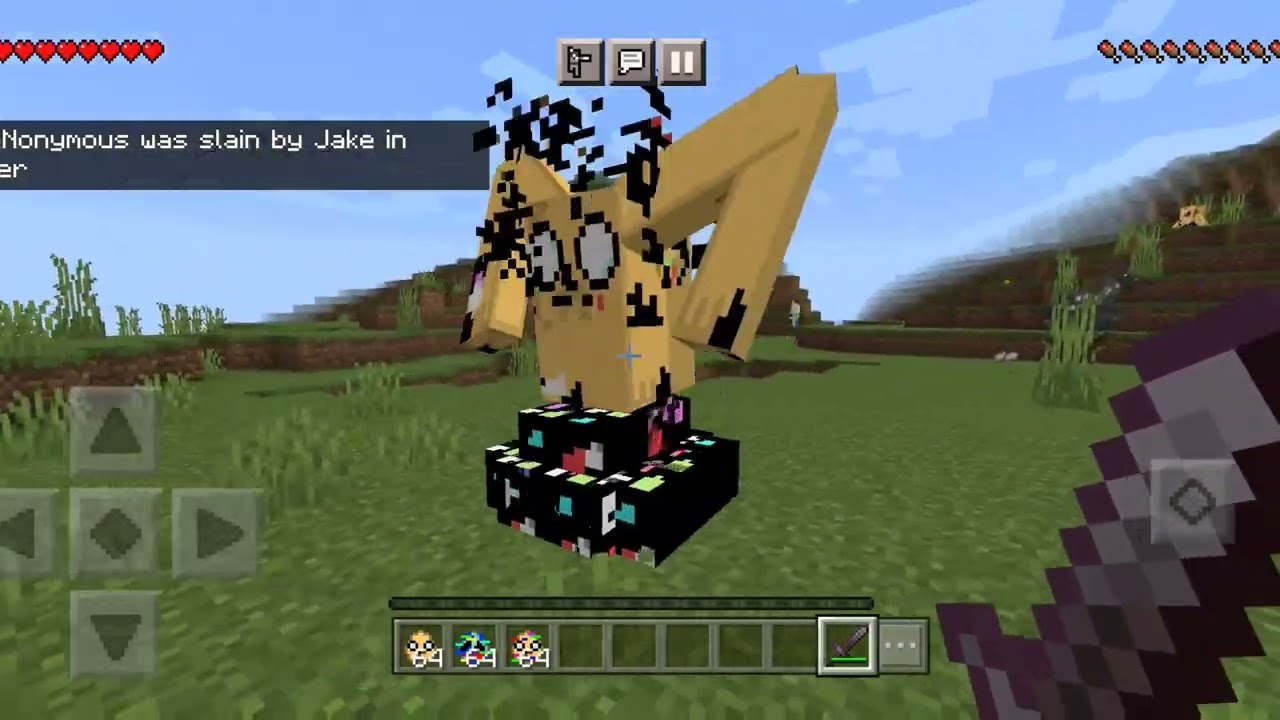 Pibby Finn and Jake ADDON in Minecraft PE - YouTube