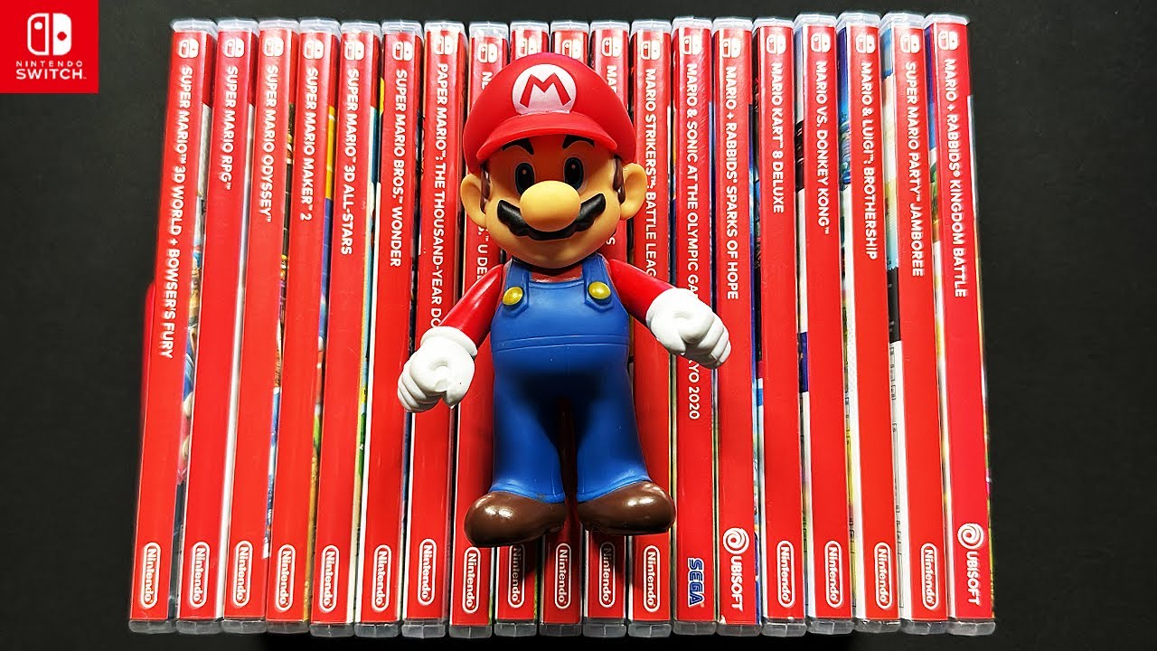 Mario Games Collection 2024 | Can you count how many games are there ...