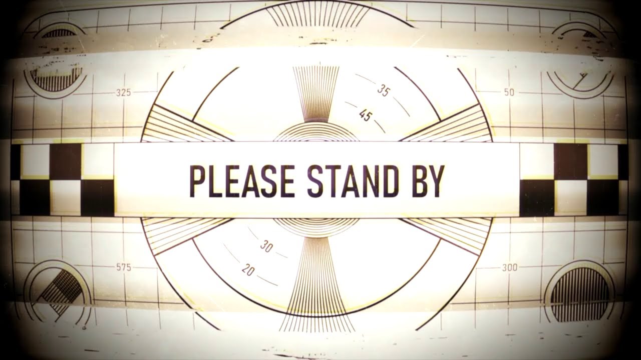 Please Stand By TV Static - YouTube