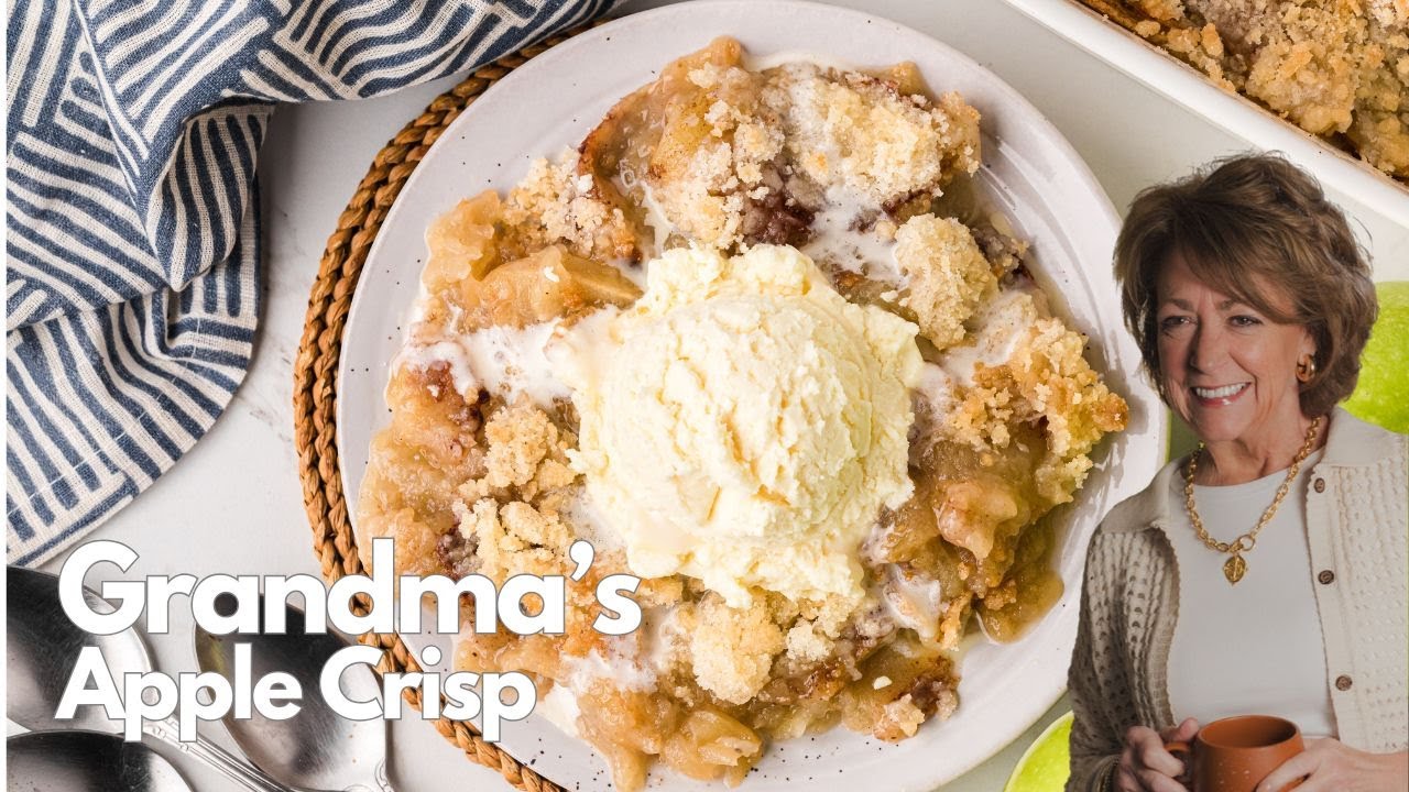 Grandma’s Secret Apple Crisp Recipe – A Warm & Sweet Treat! - YouTube