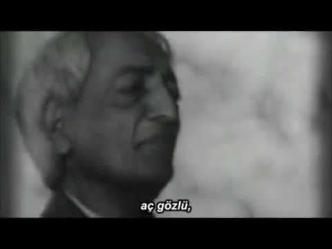 Zeitgeist'in Sonundaki Efsane Jiddu Krishnamurti Konuşması. K Speech At The End of Zeitgeist