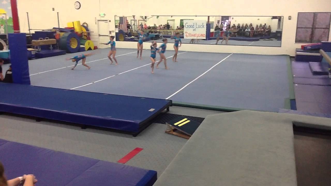 GB TRICKS Power TeamGym FLOOR ROUTINE "Pure Platinum" Level 3, Jan 2015 ...