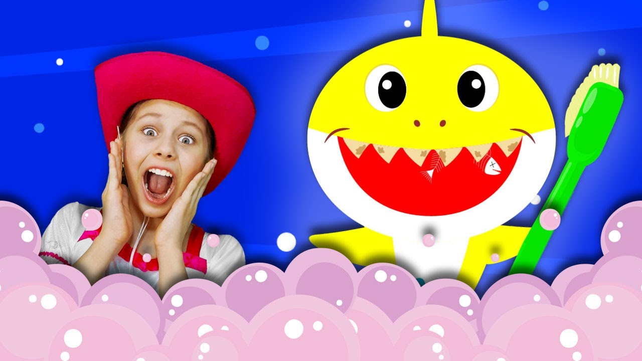 Baby Shark's Fun Bath TimeㅣEP149ㅣHealthy Habits for KidsㅣAm nom Leon ...